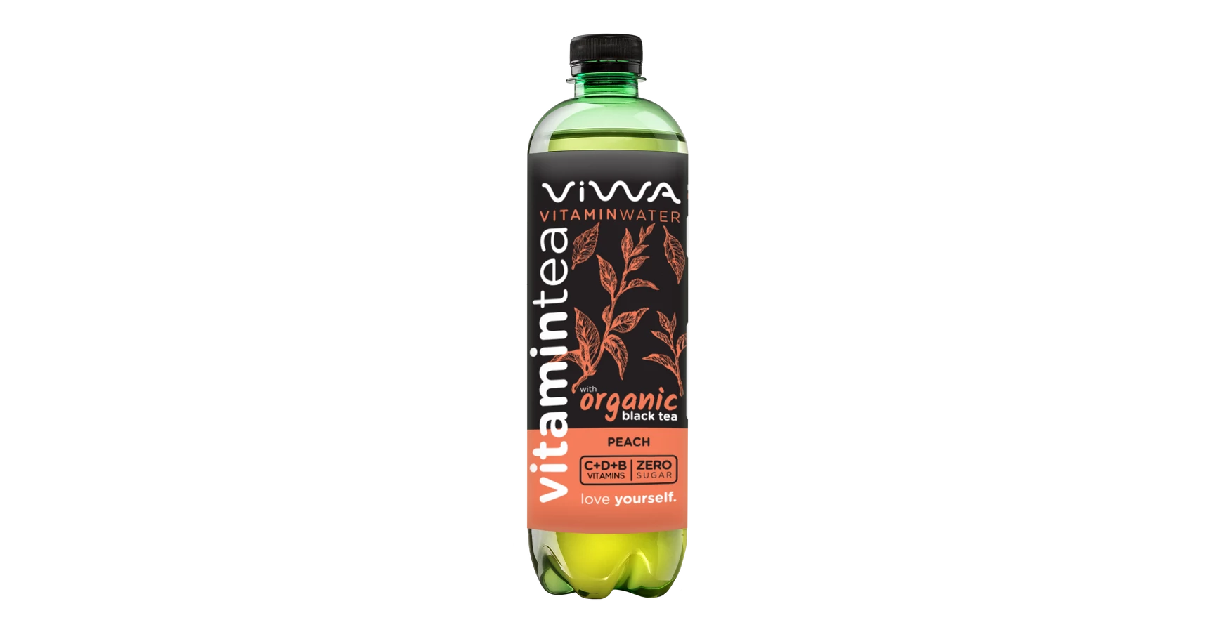 Viwa Black IceTea Zero 600 ml - Viwa - Viwa vitaminwater webáruház